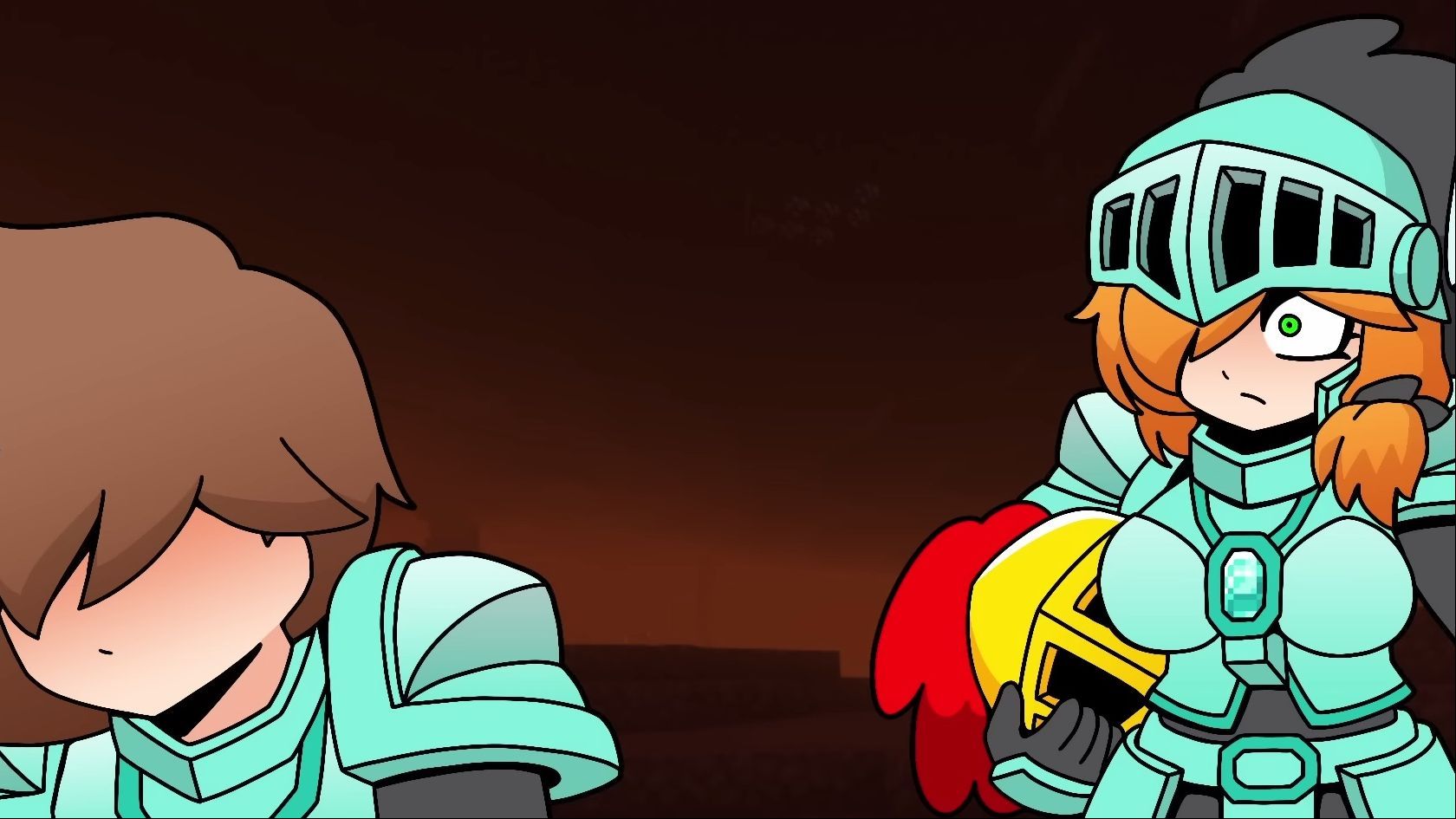 Minecraft Anime Sences