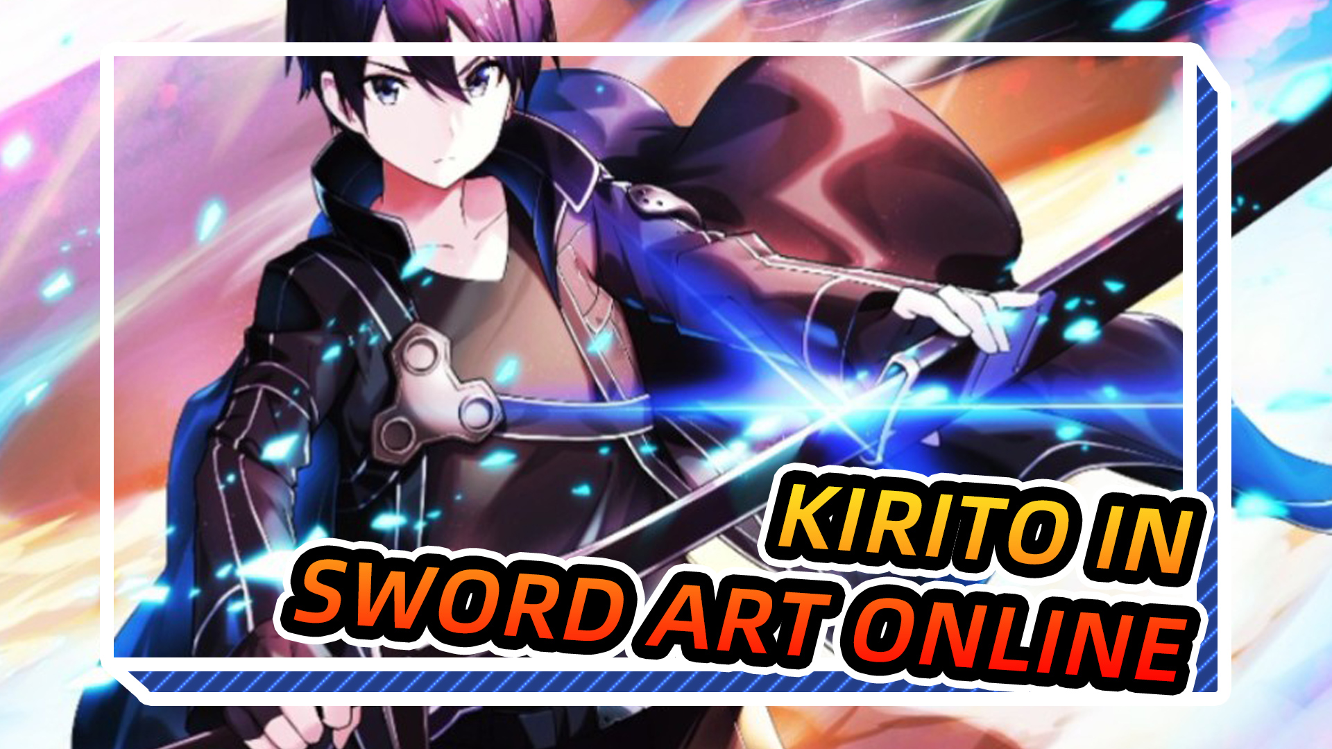 Sword Art Online Kirito Dual Blade Wallpaper