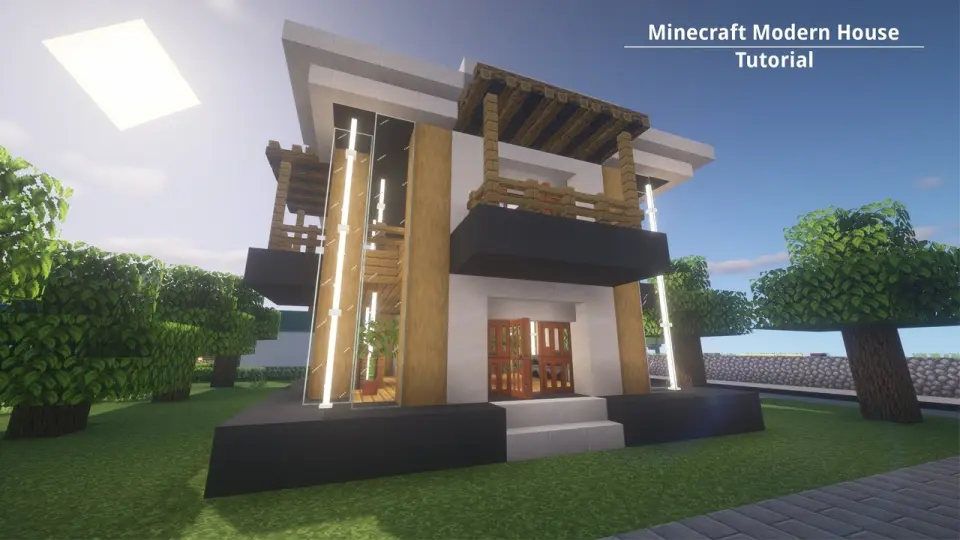 Minecraft Tuto Maison Moderne Original | Ventana Blog
