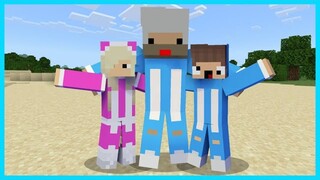 MIPAN & ZUZUZU Main Minecraft Dengan Super Realistic! SEPERTI DUNIA ...