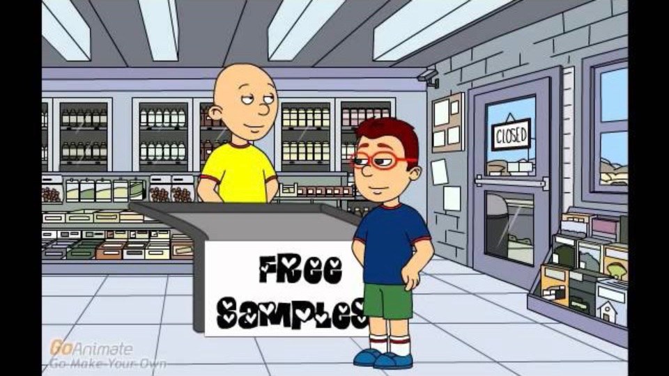 Goanimate Caillou Gets Grounded