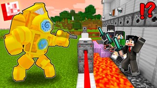 Security House With Zombie Defense: NOOB vs PRO BUILD CHALLENGE in Minecraft - Maizen JJ and ...