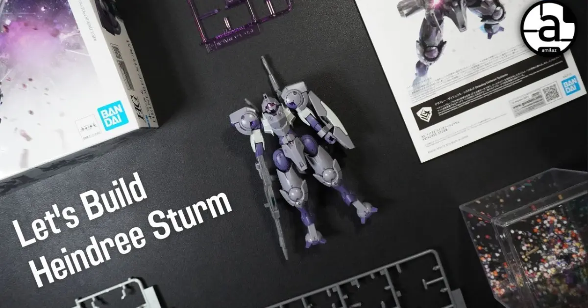 HG 1/144 Heindree Sturm | Speed Build - Bilibili