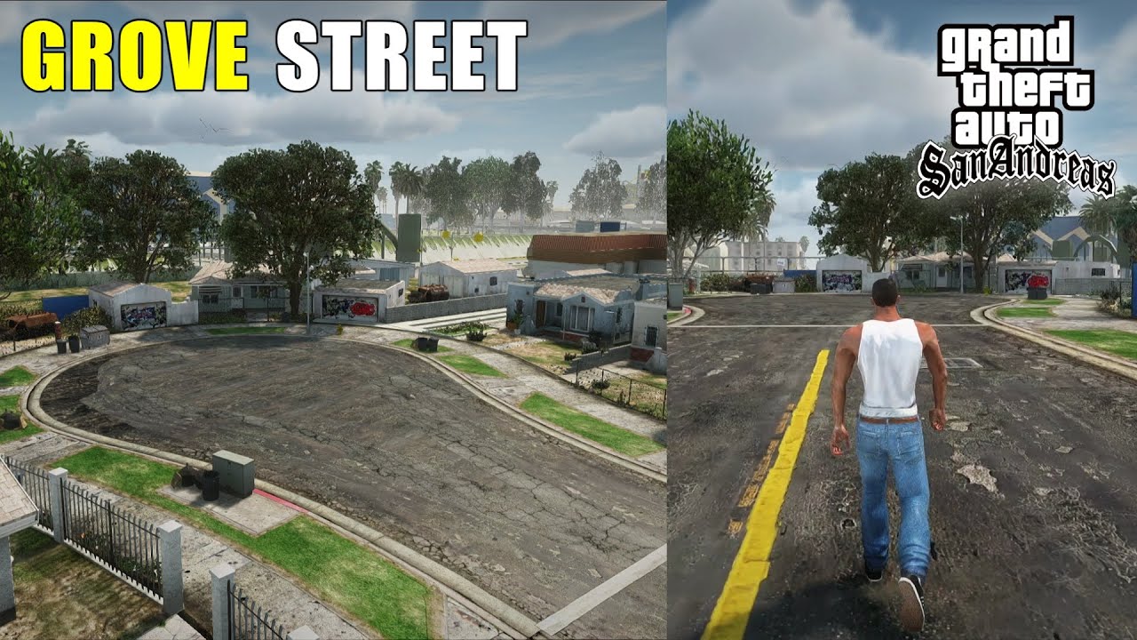 Gta San Andreas Grove Street Real Life