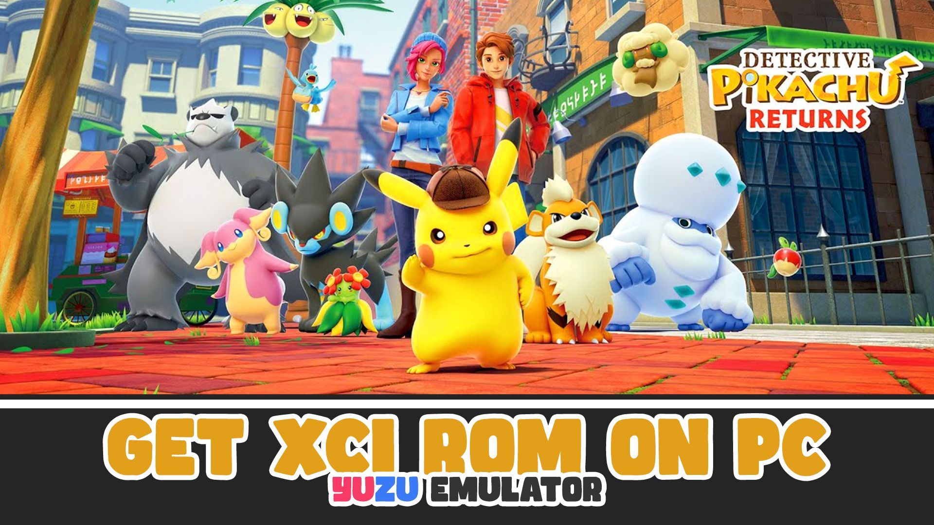 Pokemon detective pikachu rom store