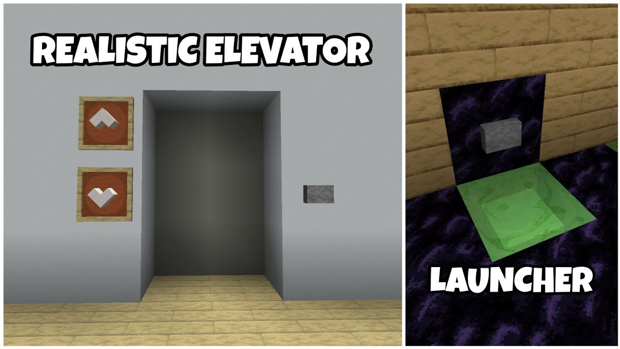How To Make A 5 Floor Elevator In Minecraft Bedrock Edition Viewfloor Co