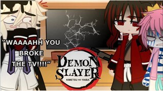 Upper Moons react to nezuko Kamado (read description) surprise at end ...