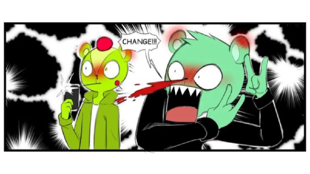 Happy Tree Friends Flaky And Flippy Comic