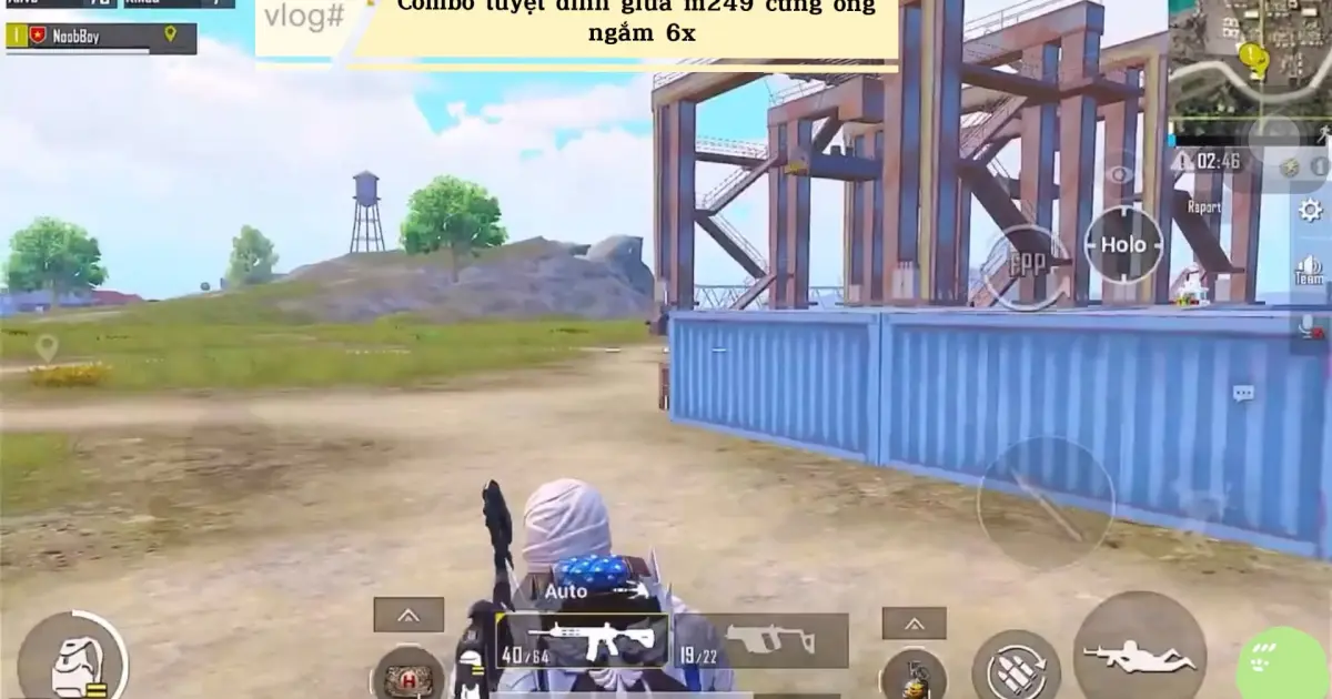 [PUBG MOBILE] Combo tuyệt đỉnh giữa m249+6x chất lừ - Bilibili