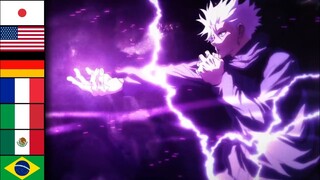 Satoru Gojo Saying You're Weak (Yowai Mo) In 6 Different Languages ...