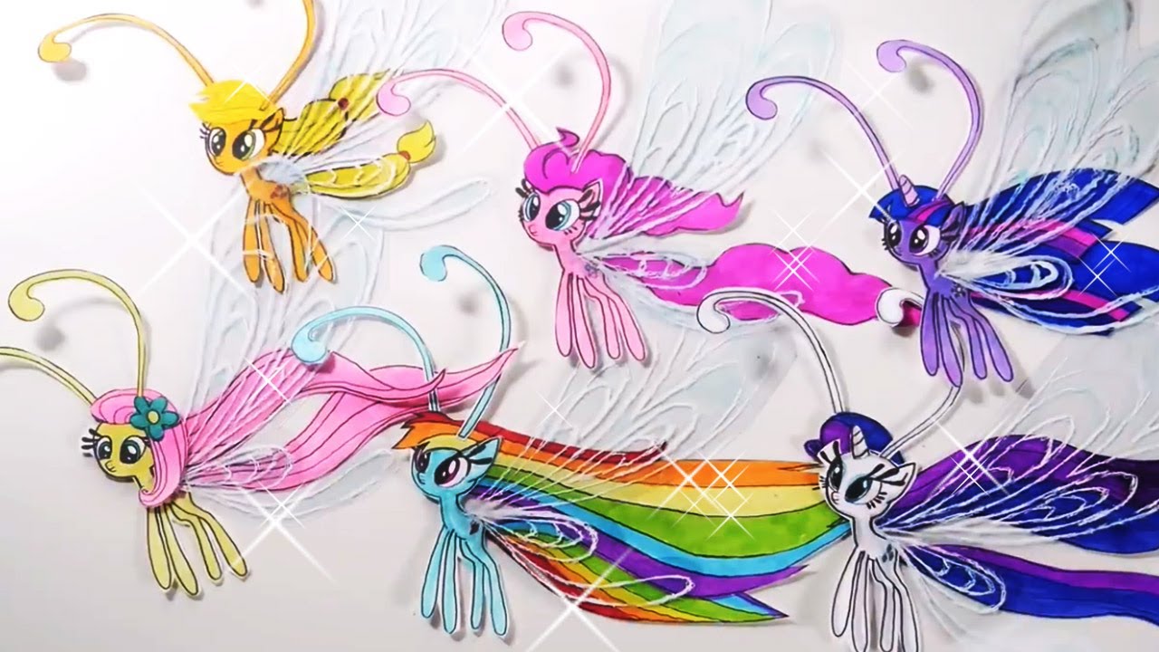 Mlp Mane 6 As Breezies
