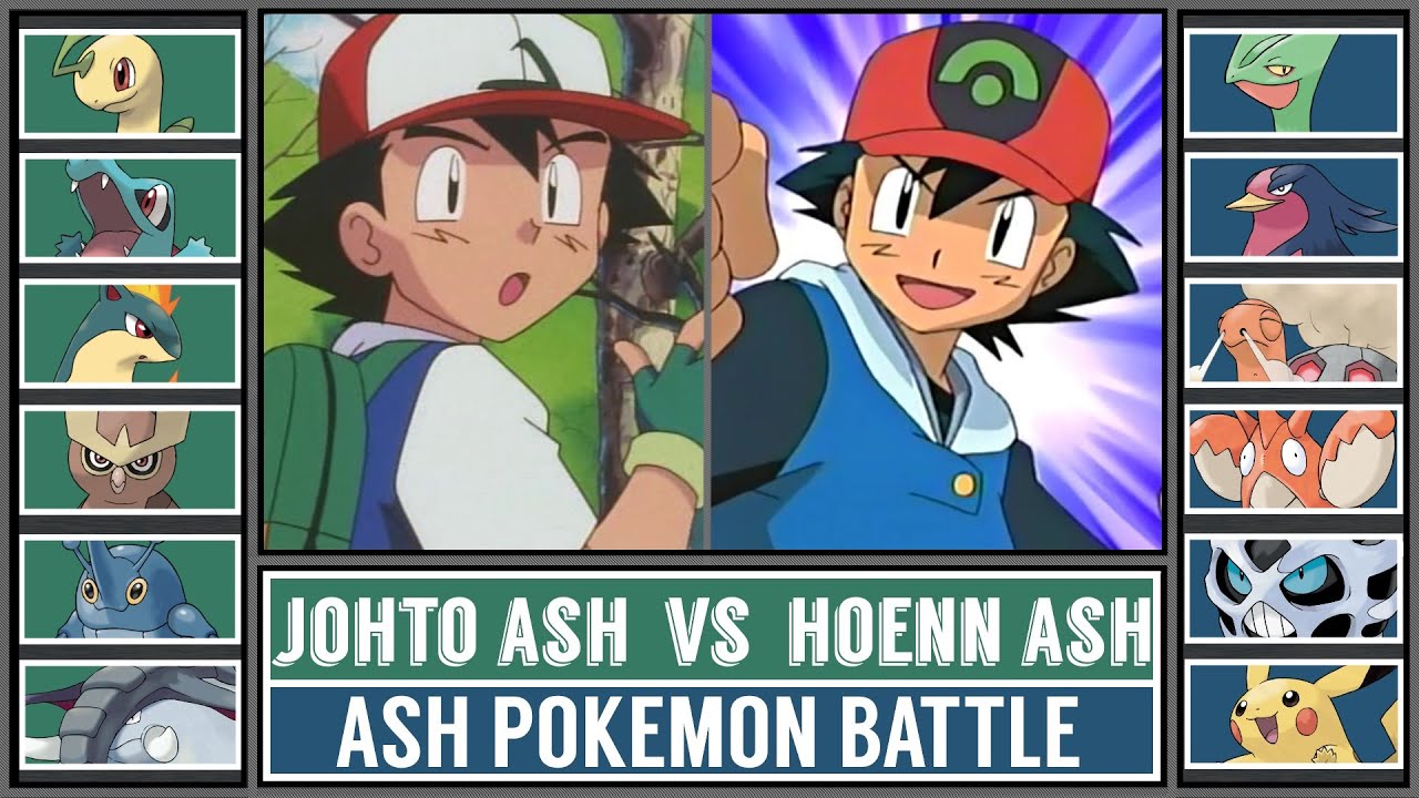 Ashs Pokemon Johto