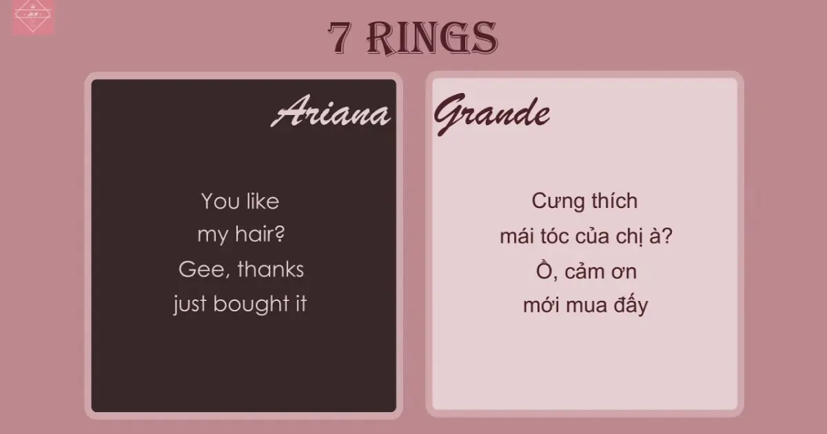 [Vietsub + Lyrics] 7 Rings - Ariana Grande - Bilibili