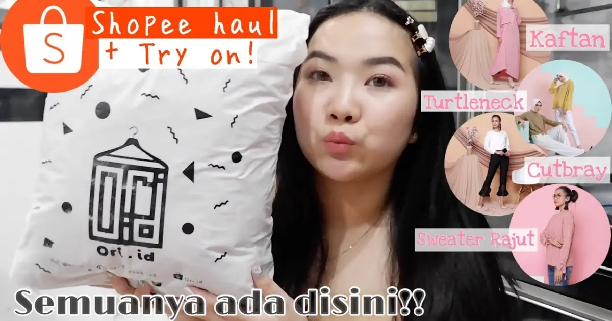 SHOPEE CLOTHING HAUL + TRY ON| REKOMENDASI TOKO BAJU DI SHOPEE!! - Bilibili