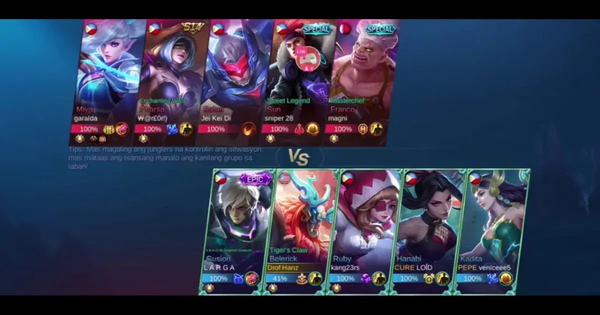 Watch me stream Mobile Legends: - Bilibili