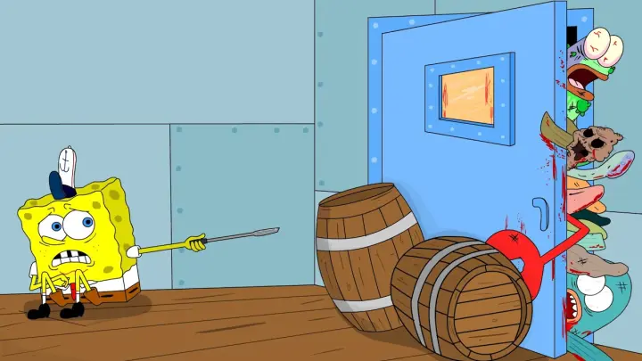 Spongebob Zombie Attack
