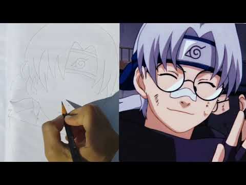 Kabuto Sage Mode Drawing