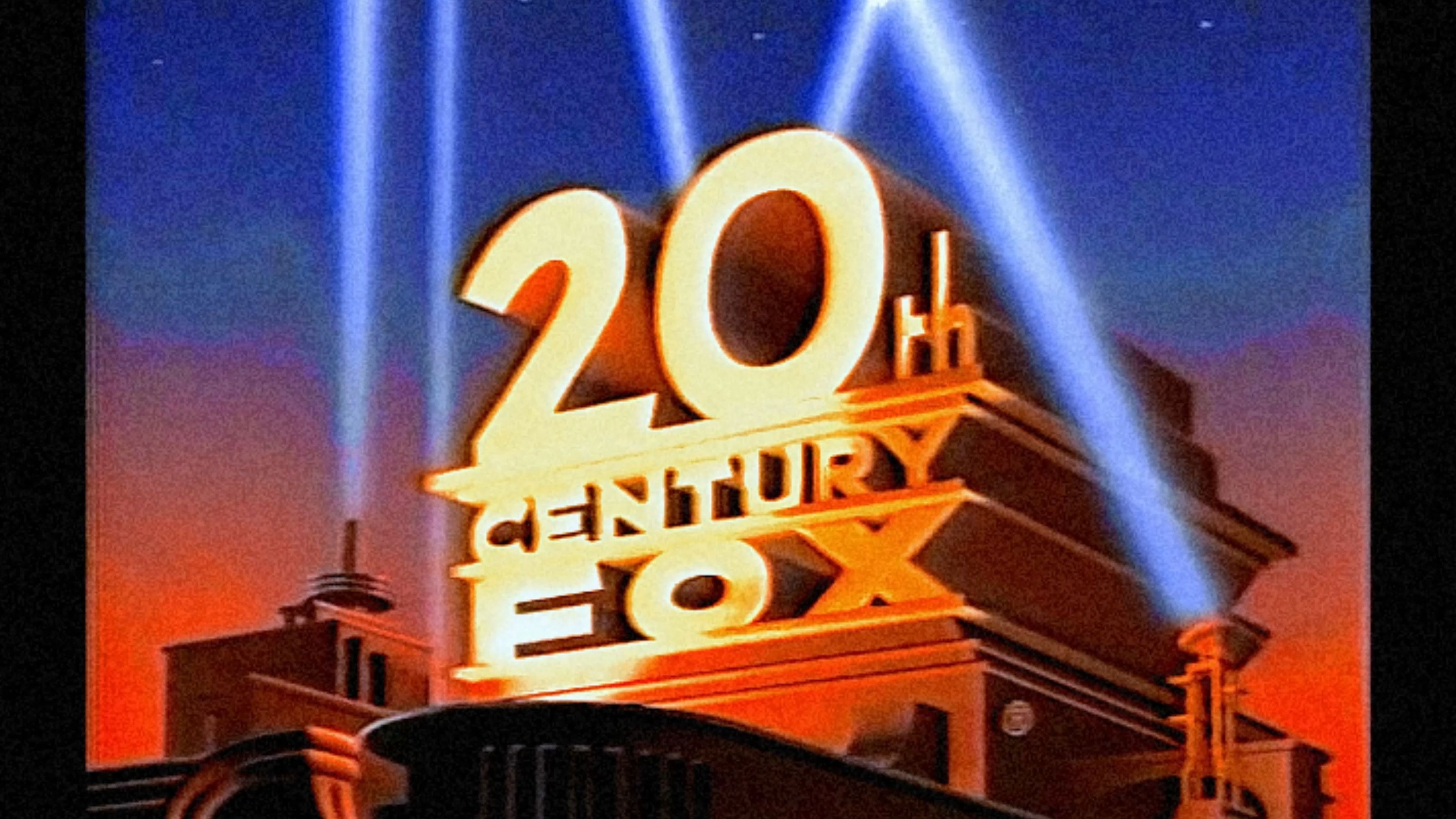 Vintage 20th century fox prototype sky background for your retro projects