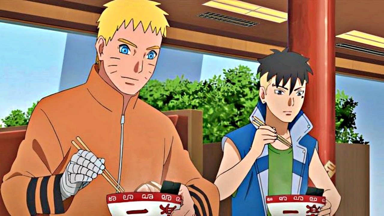 Naruto Eating Ramen