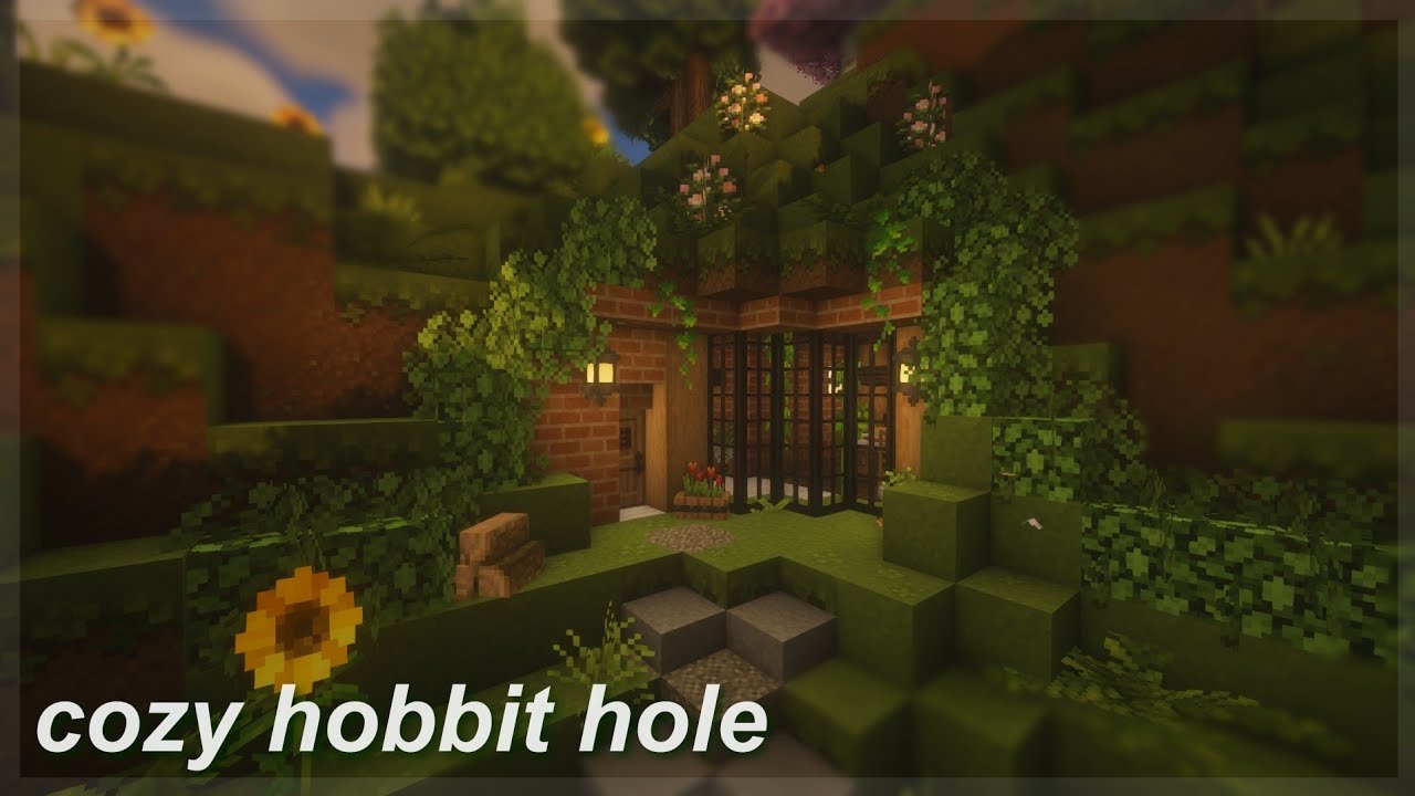 Minecraft Inside Of A Hobbit Hole