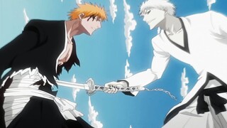 Ichigo VS Aizen Full fight Eng Dub (1080p 60 fps) - BiliBili