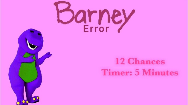 BiliBili search - Barney Error