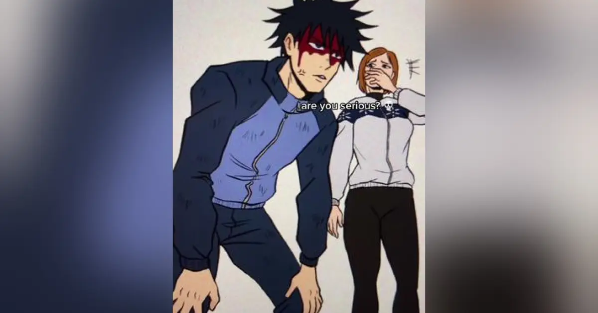 that’s what you get for wearing your church 11’s with a tracksuit ...