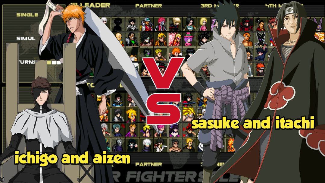 Ichigo Vs Sasuke