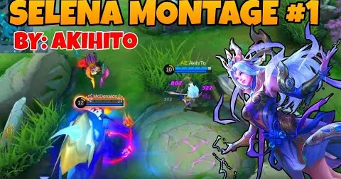SELENA EPIC MONTAGE #1 | INSANE HIGHLIGHTS BY AKIHITO | TOP GLOBAL ...