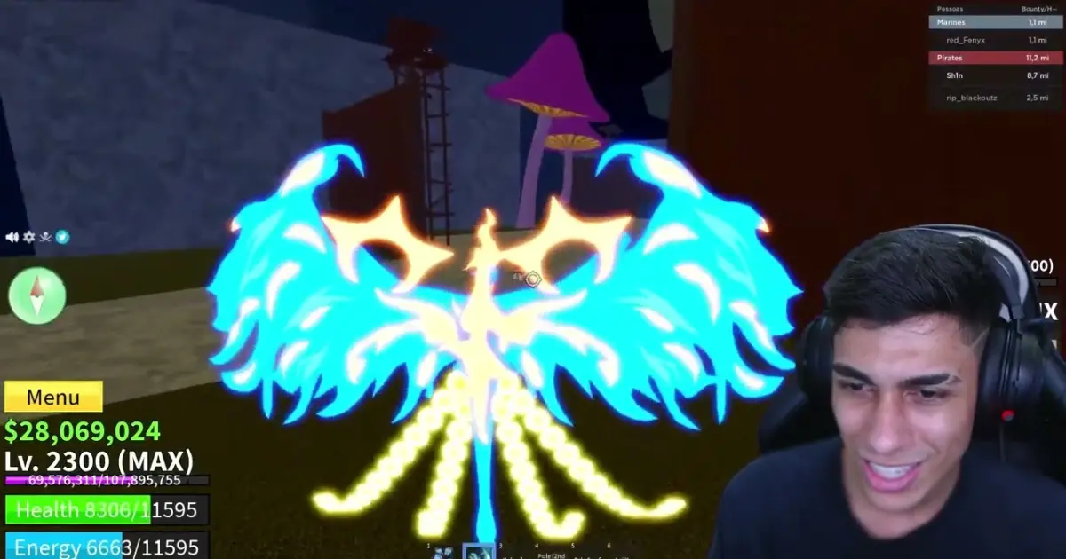 NOVA PHOENIX DESPERTADA NO BLOX FRUITS 𝗡𝗢 ROBLOX !! ‹ Ine Games ...