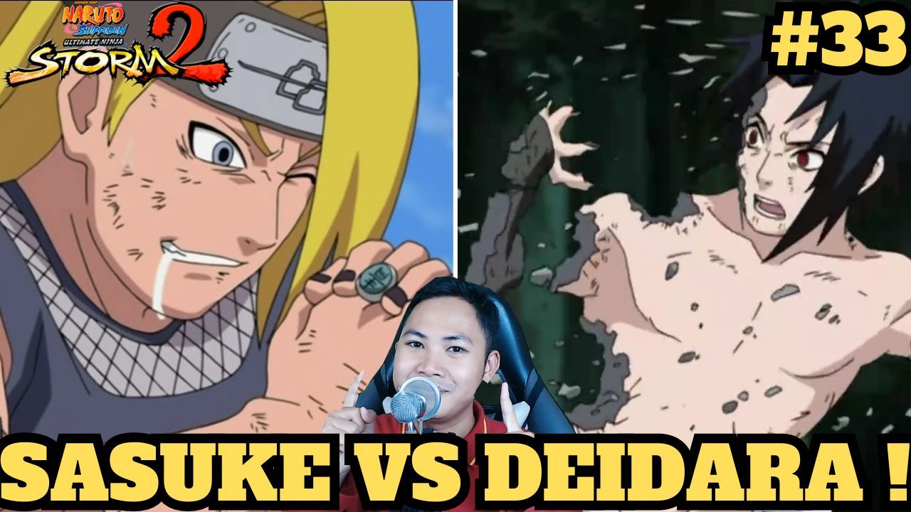 Deidara Vs Sasuke Manga