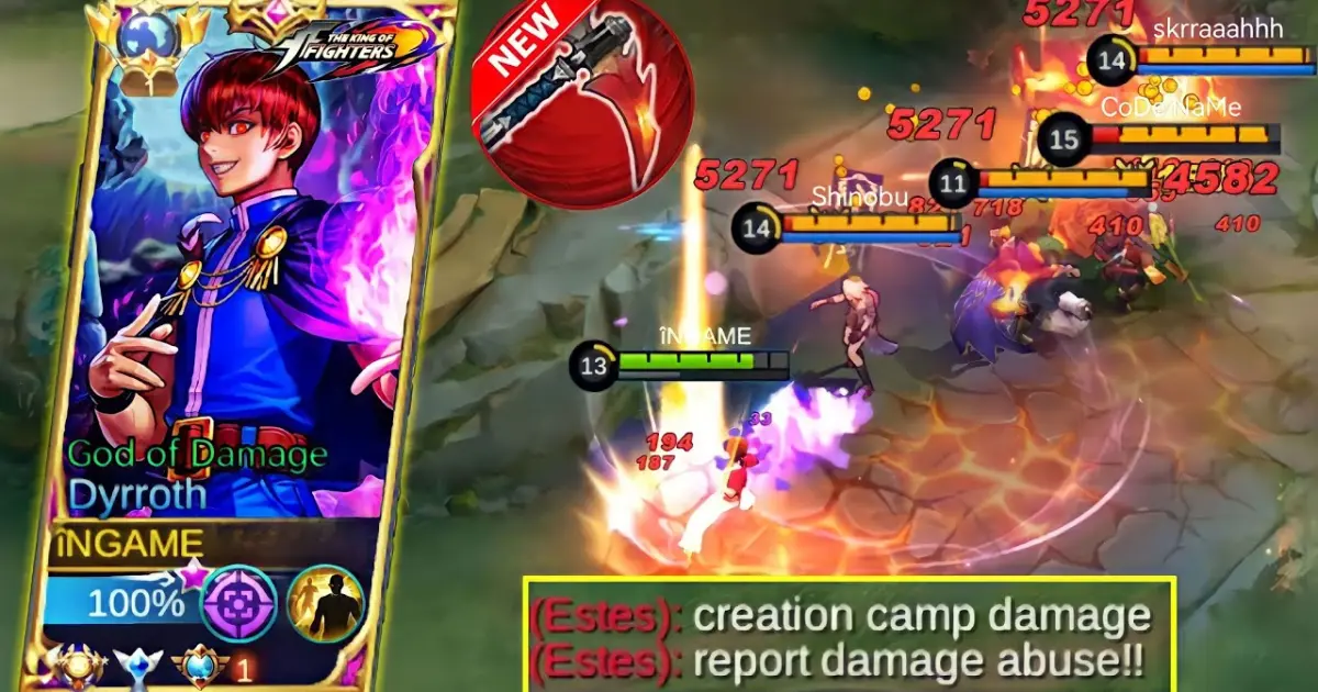 GLOBAL DYRROTH NEW BUILD FOR 1 HIT HACK! 1 SKILL = 4 KILL THIS BUILD IS ...