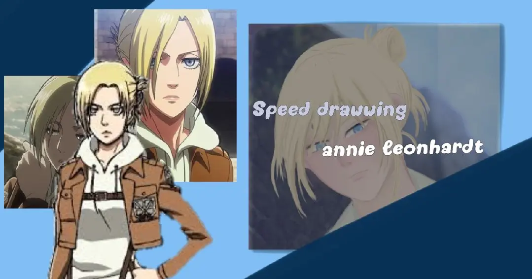[speed paint ] annie leonhardt จาก attack on Titan - Bilibili