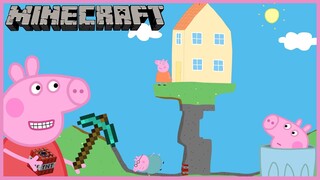 Peppa vs Minecraft Animation - BiliBili