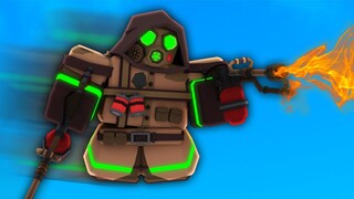 I became the TANQR KIT in Roblox Bedwars - BiliBili