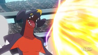 POKEMON ULTIMATE JOURNEYS EP 128 ENG DUB (MASTERS 8) ASH VS LEON FINALS ...