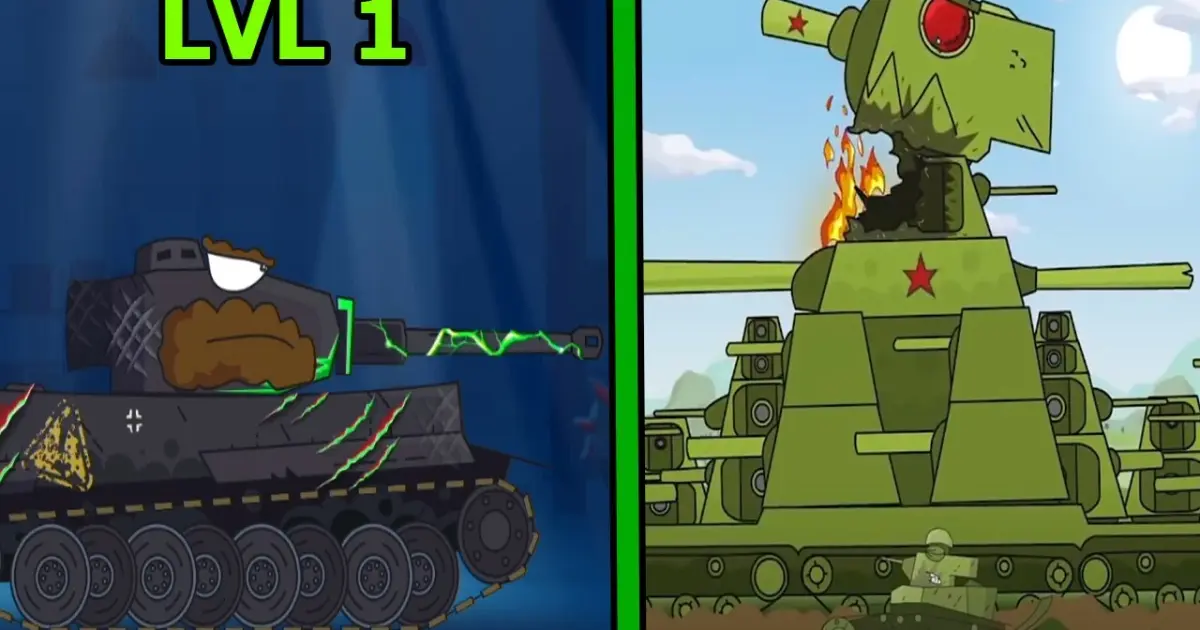 500+ hoạt hình xe tăng khổng lồ được yêu thích nhất