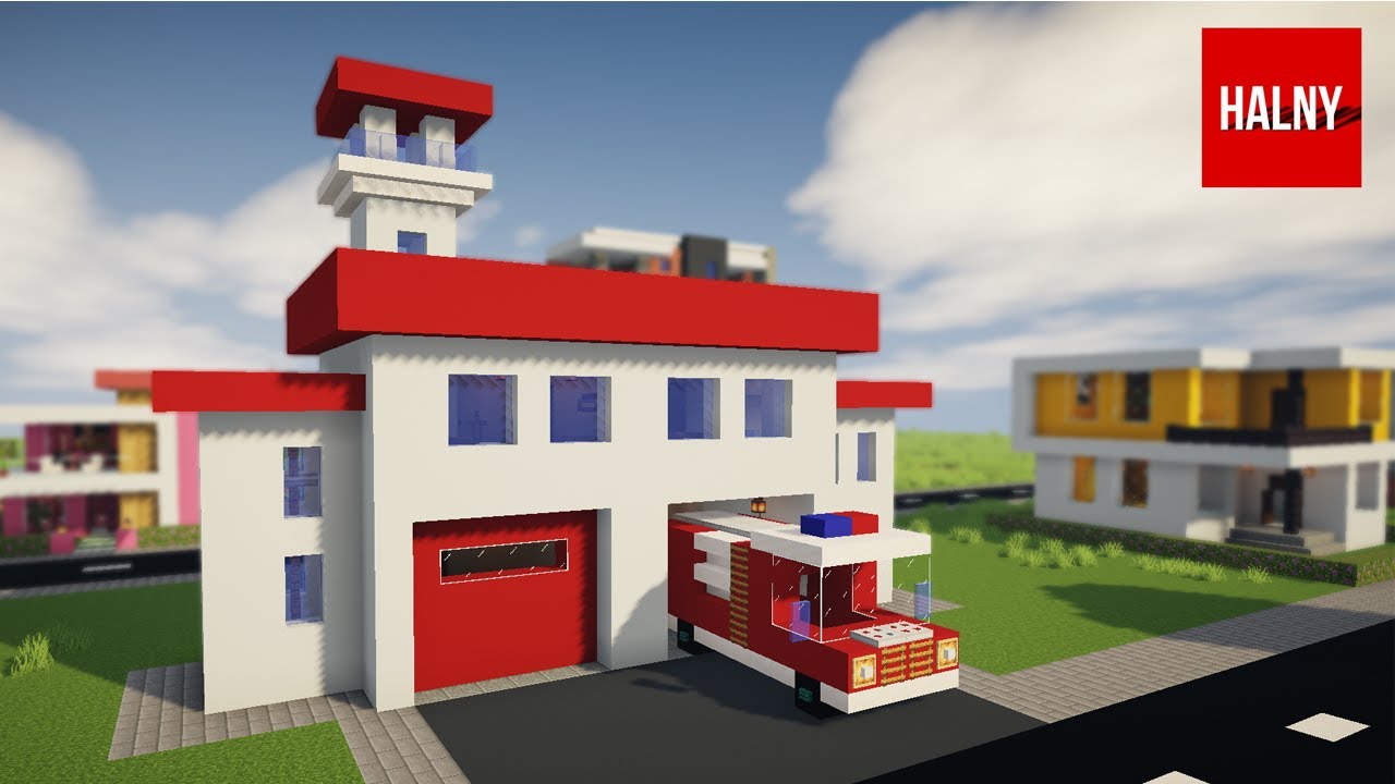Fire Station Minecraft