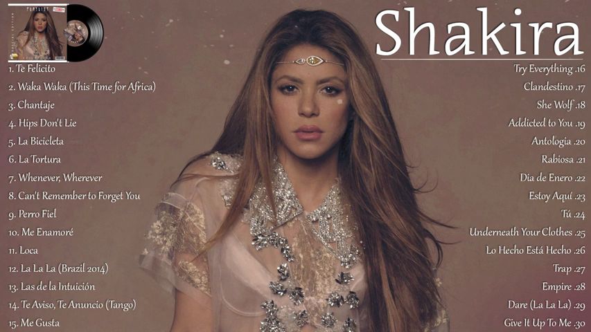 Empire Shakira Album Cover