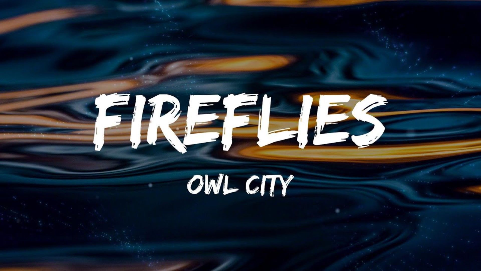 Owl City Album Fireflies