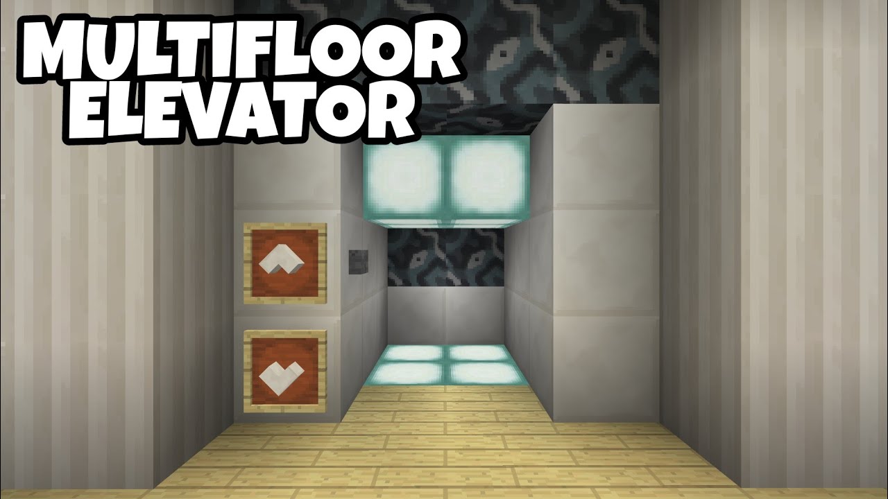 How To Make A 14 Floor Elevator In Minecraft Bedrock | Viewfloor.co