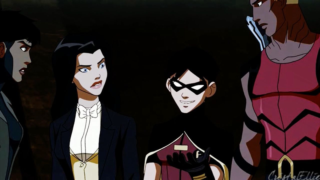 Young Justice Zatanna And Robin