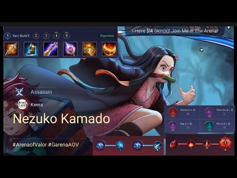 AOV X KIMETSU NO YAIBA (DEMON SLAYER) KEERA NEZUKO KAMADO, 50% OFF