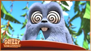 YouTube Grizzy & the Lemmings | Strong Will | (Cilp) | 🐻🐹 Cartoons for ...