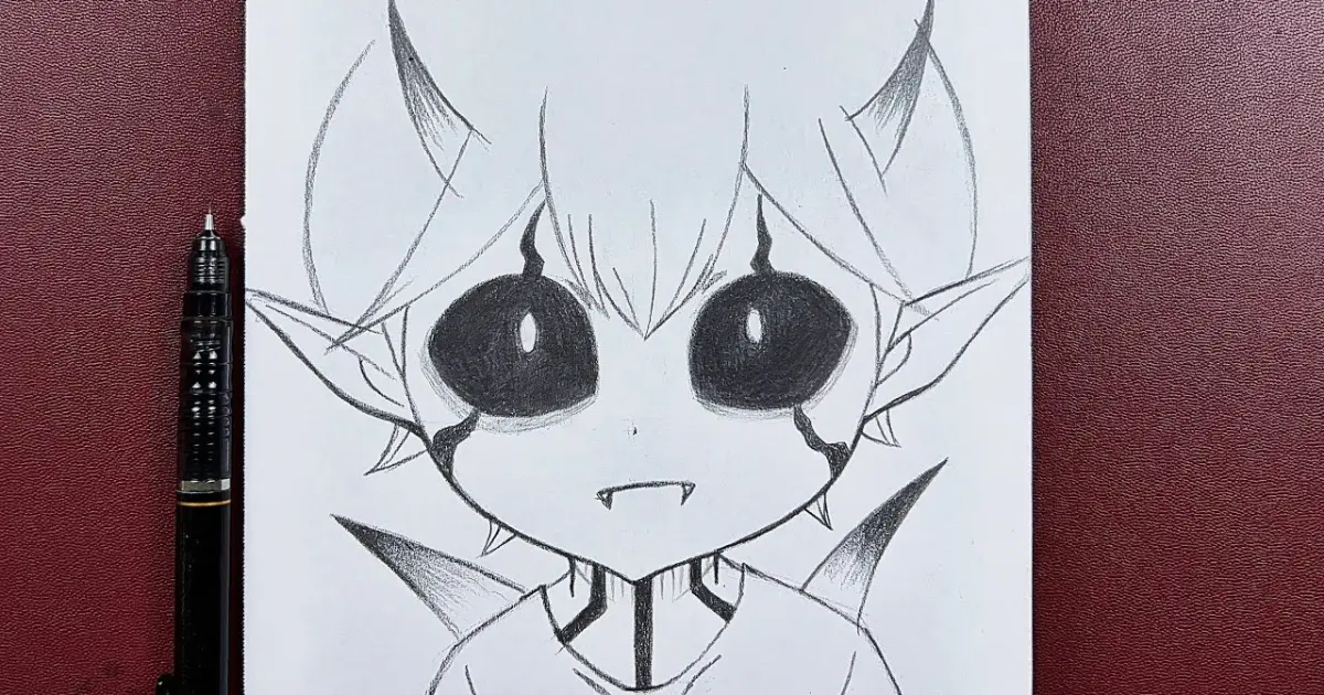 How to draw anime villain | step-by-step - Bilibili