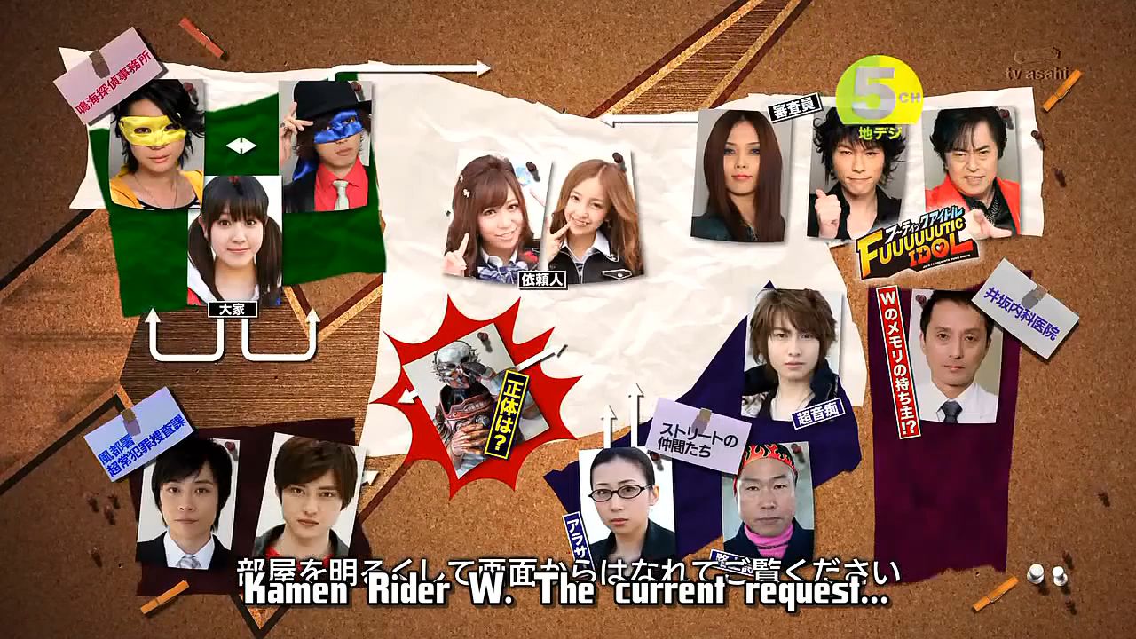 Kamen Rider W Cast