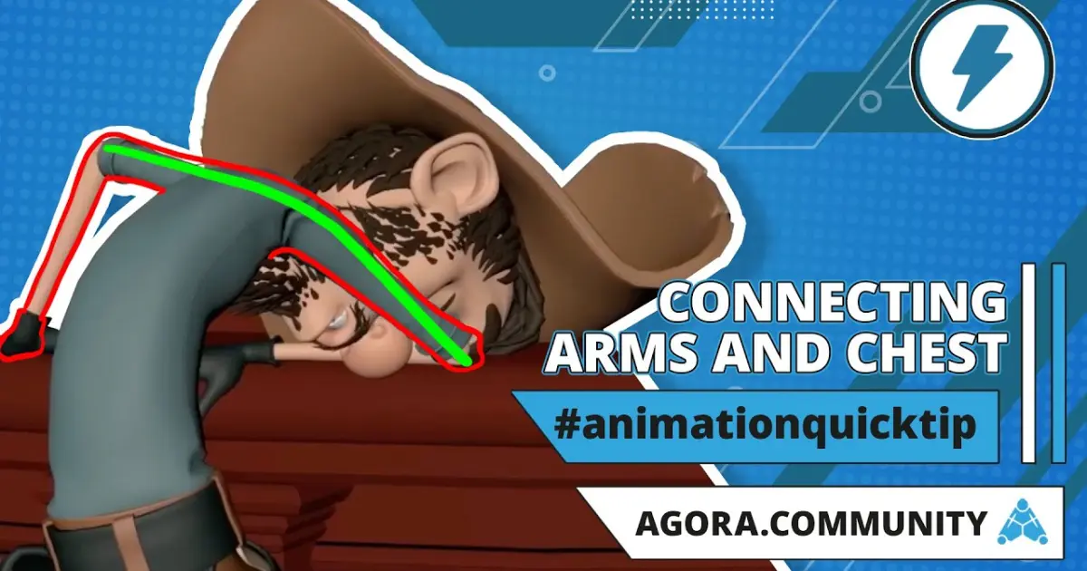 ⚡ Connecting Arms & Chest | Animation Quicktip - Bilibili