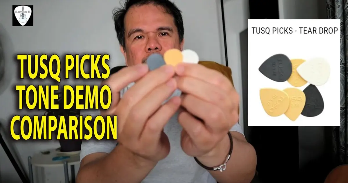 Tusq Guitar Picks Comparison Demo (Bright, Warm, Deep Tone) Blind Test ...