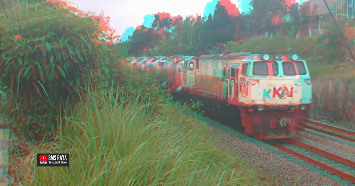 INDONESIAN TRAIN 2021 3D Anaglyph | Kereta API Indonesia - Bilibili