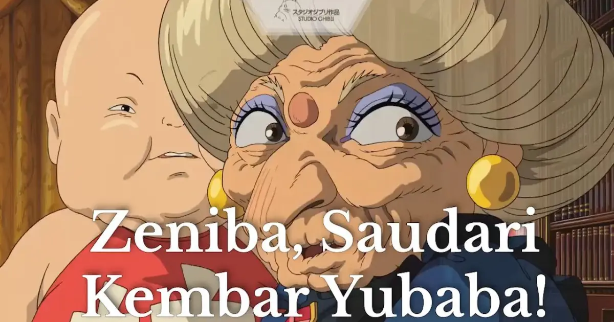 Spirited Away || Zeniba, Saudari Kembar Yubaba - Bilibili